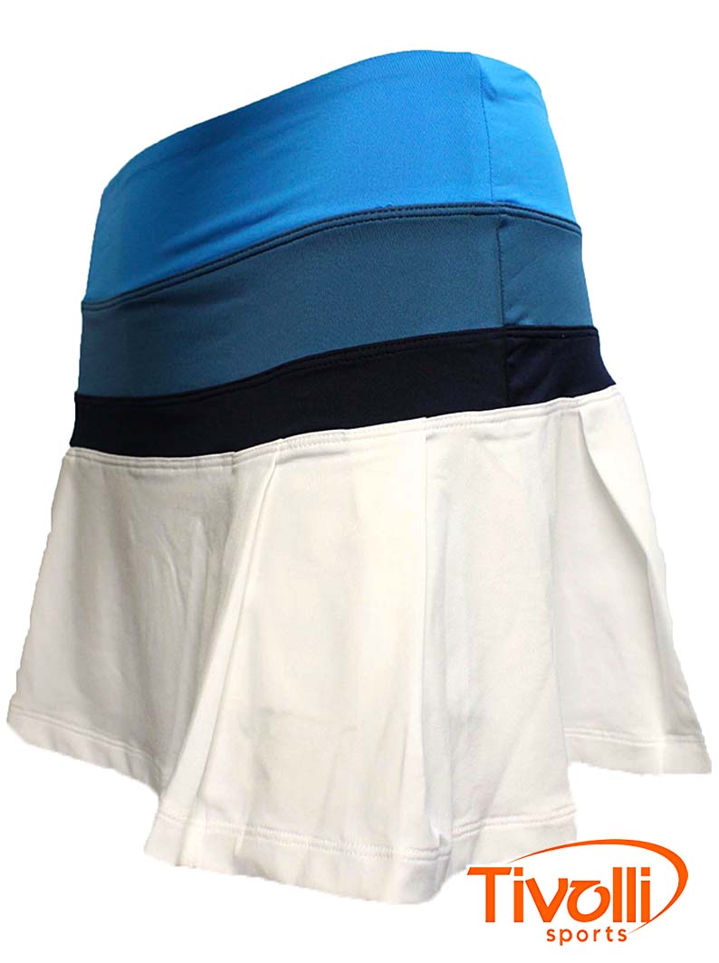 Raquete Mania > Saia Shorts Nike > Branco/Azul/Marinho - Ref: 480780-102