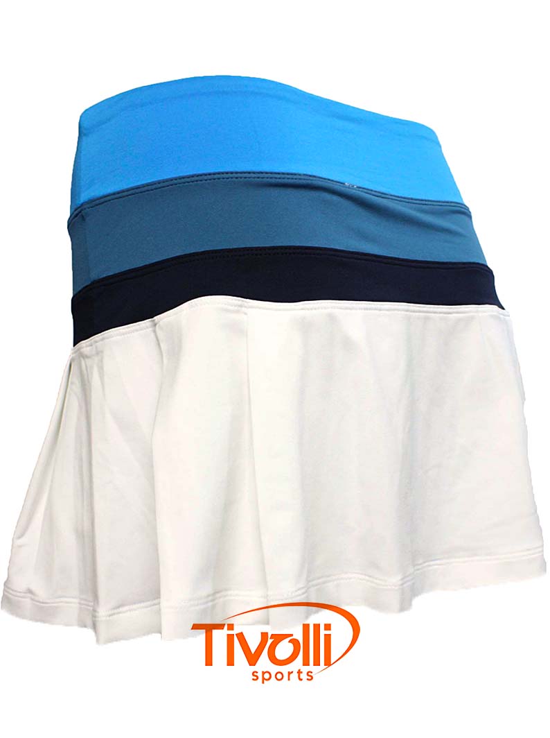Raquete Mania > Saia Shorts Nike > Branco/Azul/Marinho - Ref: 480780-102